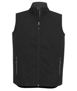 Geneva Mens Vest - Black / Graphite